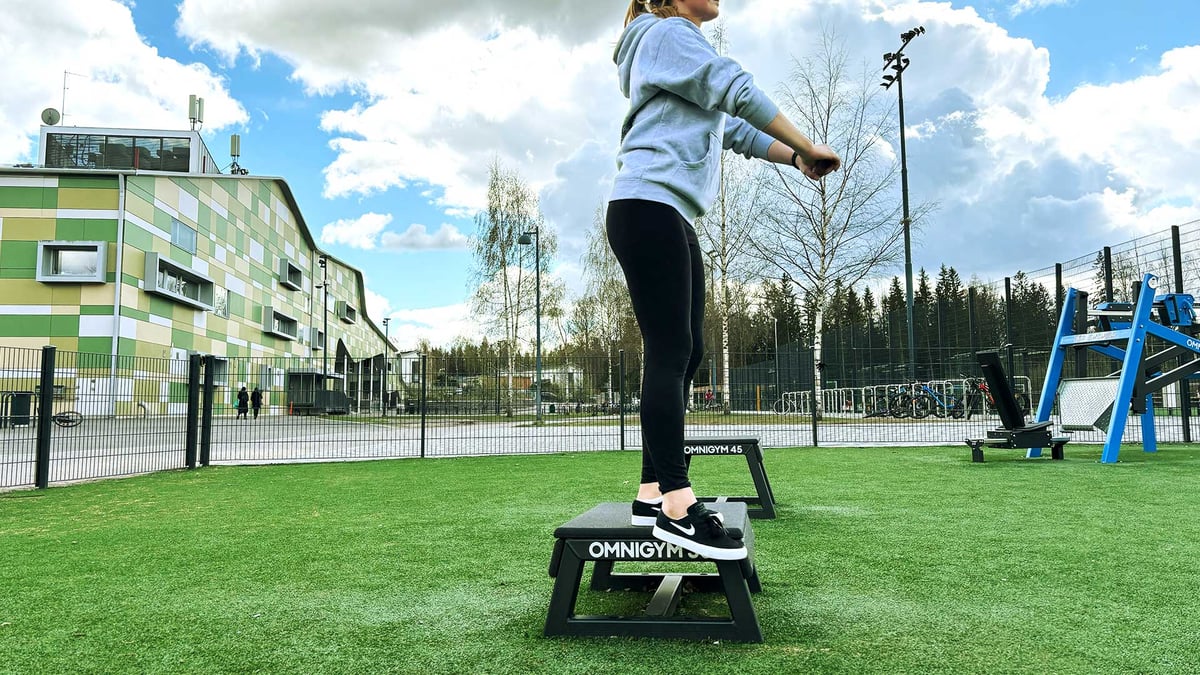 Outdoor Plyo Box Full-Body Workout for Beginners