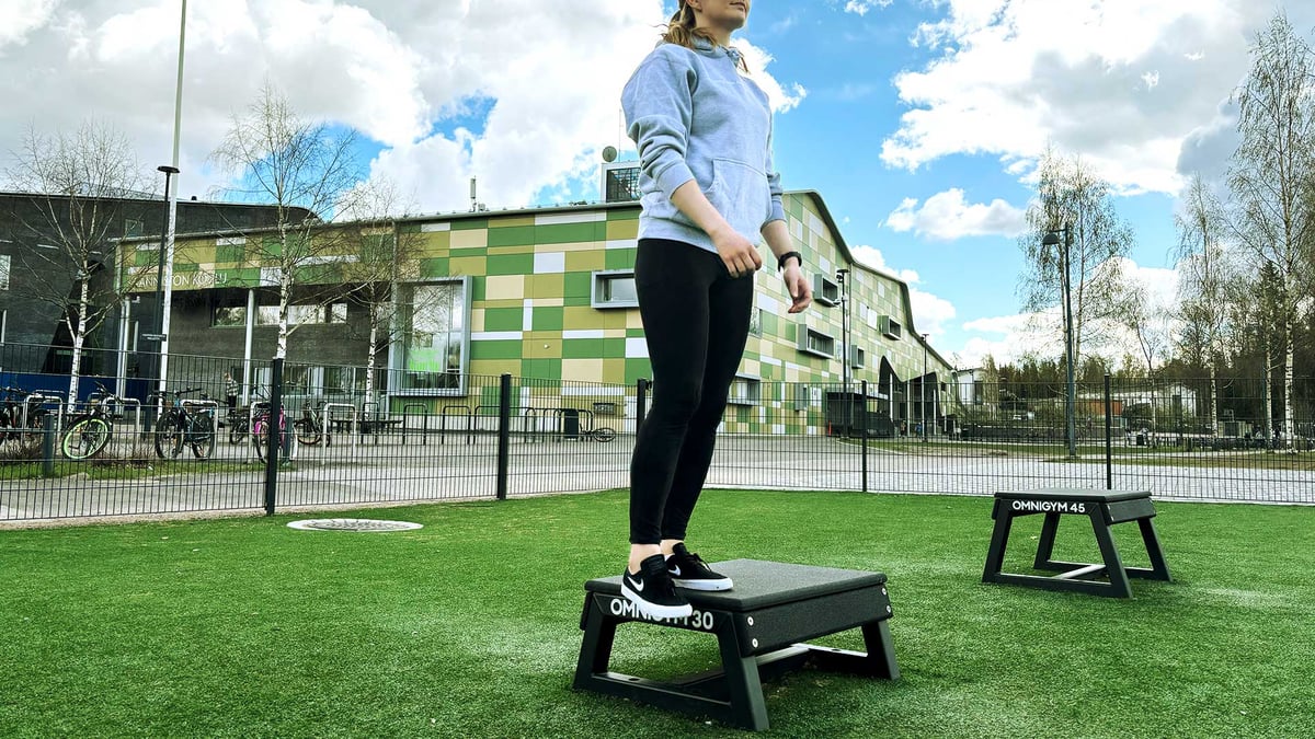 Outdoor Plyo Box Full-Body Workout for Beginners